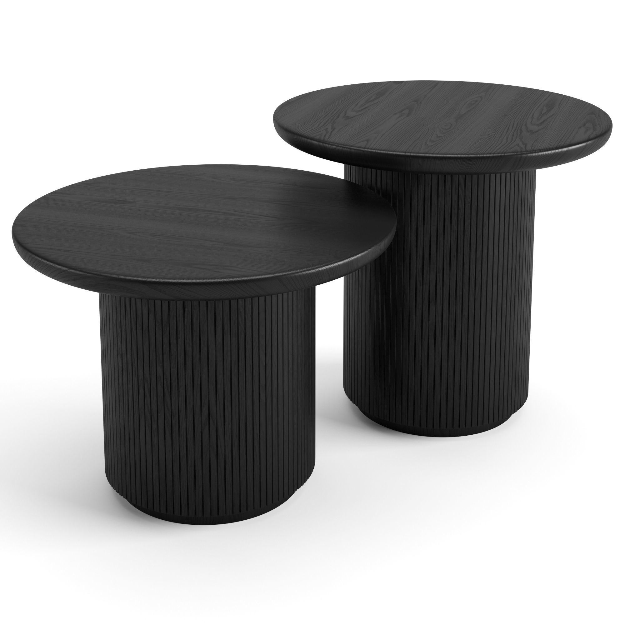 Gubi Moon Coffee Tables Set 3D model | CGTrader