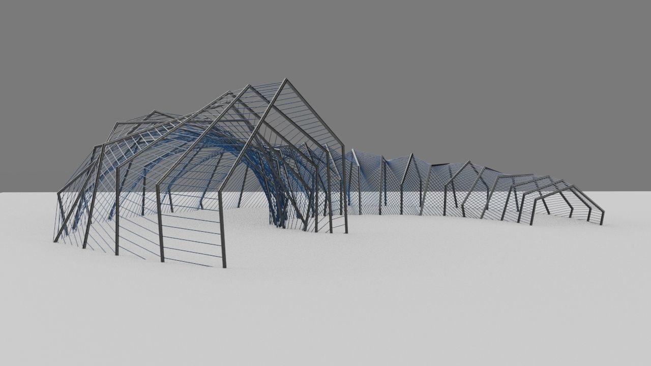 Twisted pipe 3D model | CGTrader