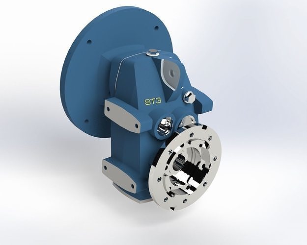 Gearbox-ST3- 160- PAM100112B5 free 3D model | CGTrader