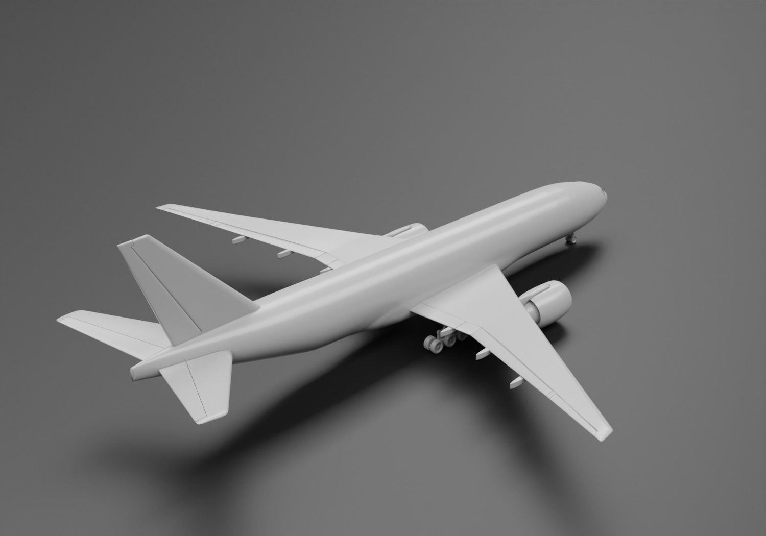Boeing 777-200 Transaero Livery 3D model | CGTrader