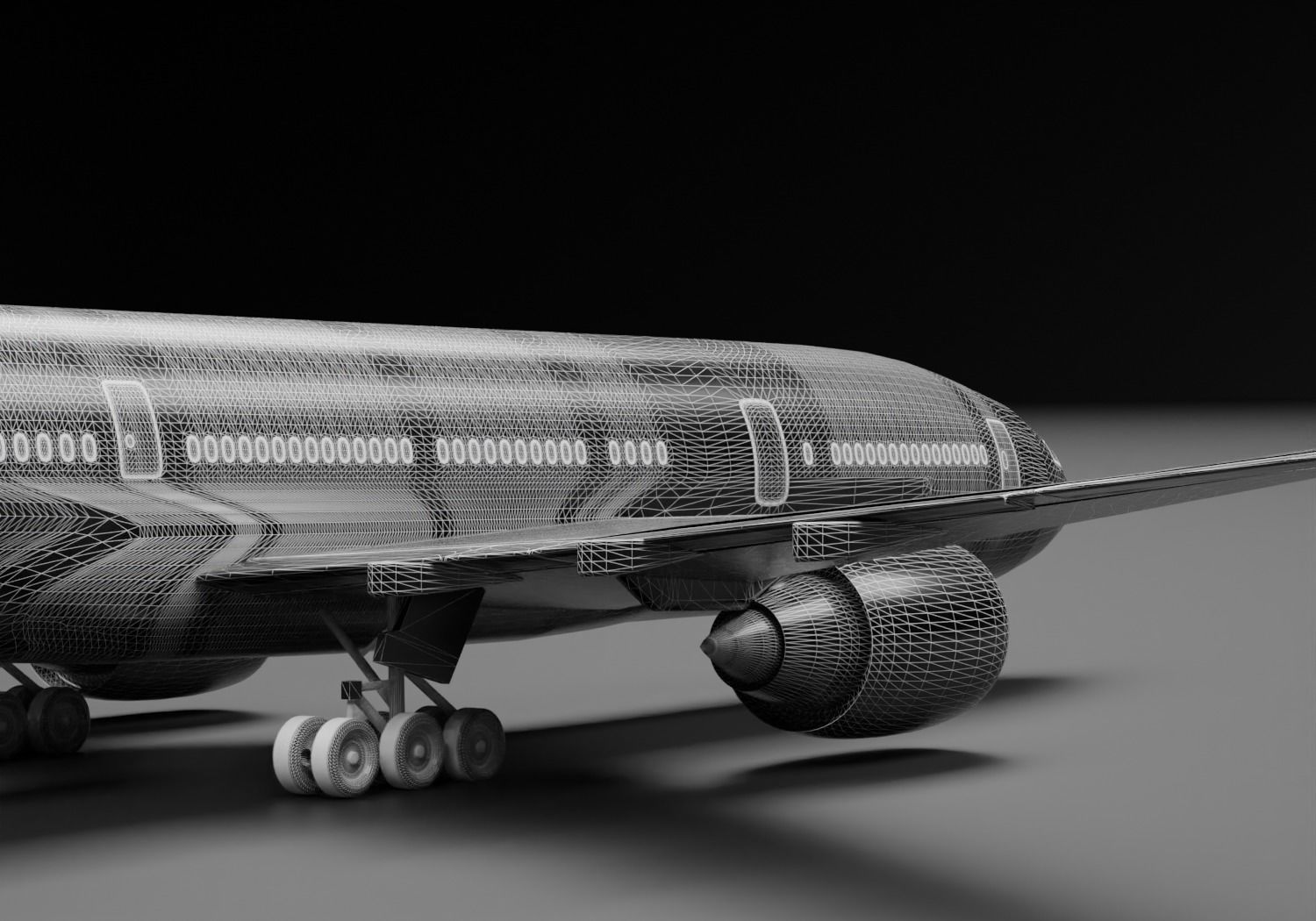 Boeing 777-200 Transaero Livery 3D model | CGTrader