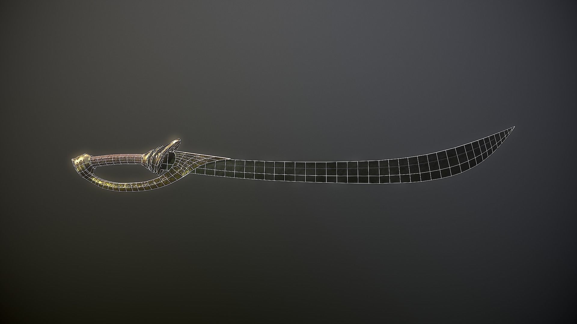 3D model Pirate Saber VR / AR / low-poly | CGTrader