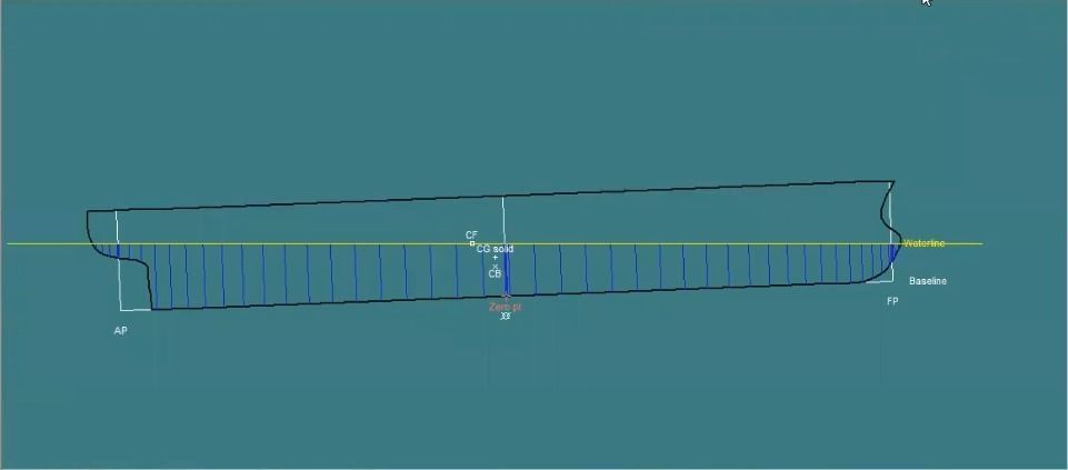 Ship hull Calculations 3D model 3D printable | CGTrader