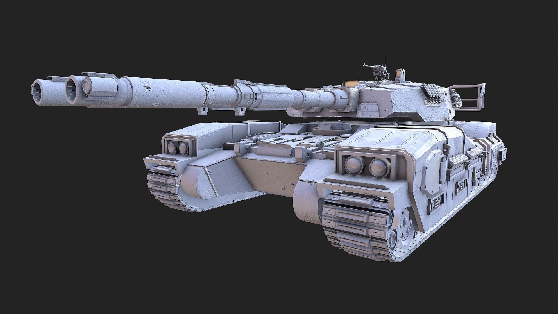 3D model Type 61 tank VR / AR / low-poly | CGTrader