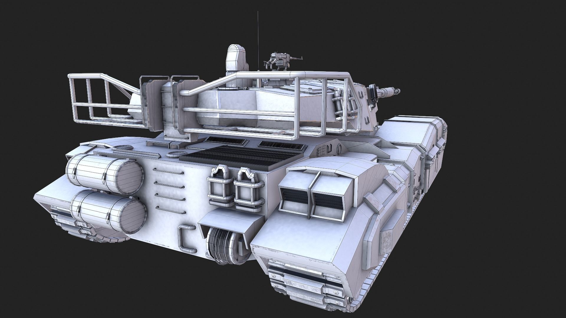 3D model Type 61 tank VR / AR / low-poly | CGTrader