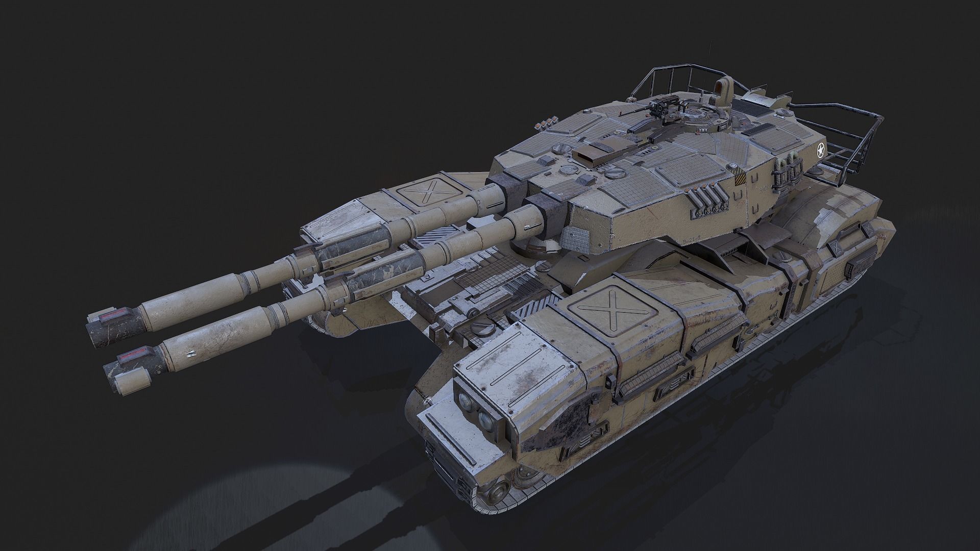 3D model Type 61 tank VR / AR / low-poly | CGTrader