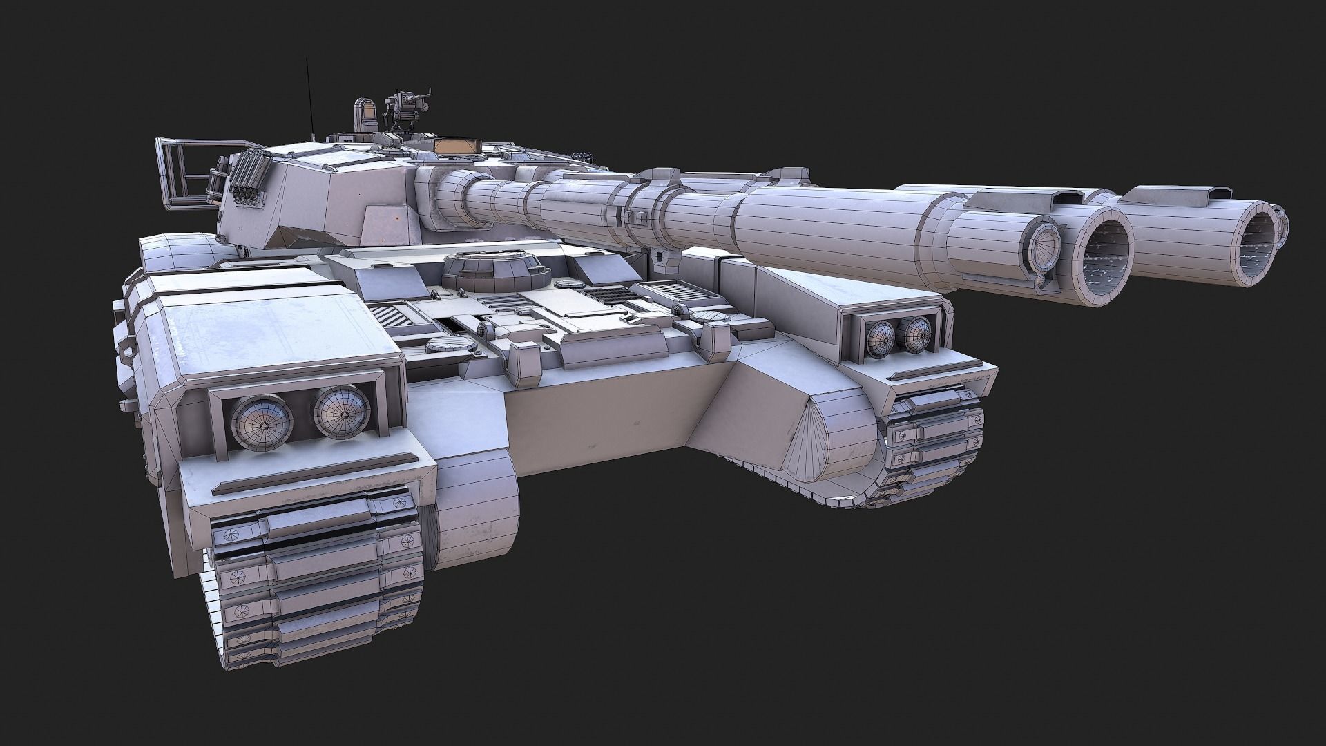 3D model Type 61 tank VR / AR / low-poly | CGTrader