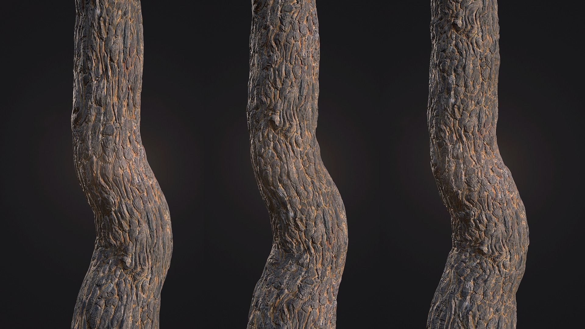 Stylized Pine Bark Material Texture | CGTrader