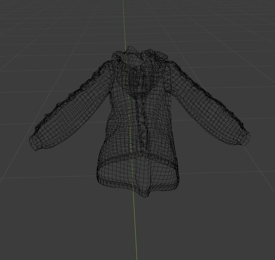 3D model Lace Sweater VR / AR / low-poly | CGTrader