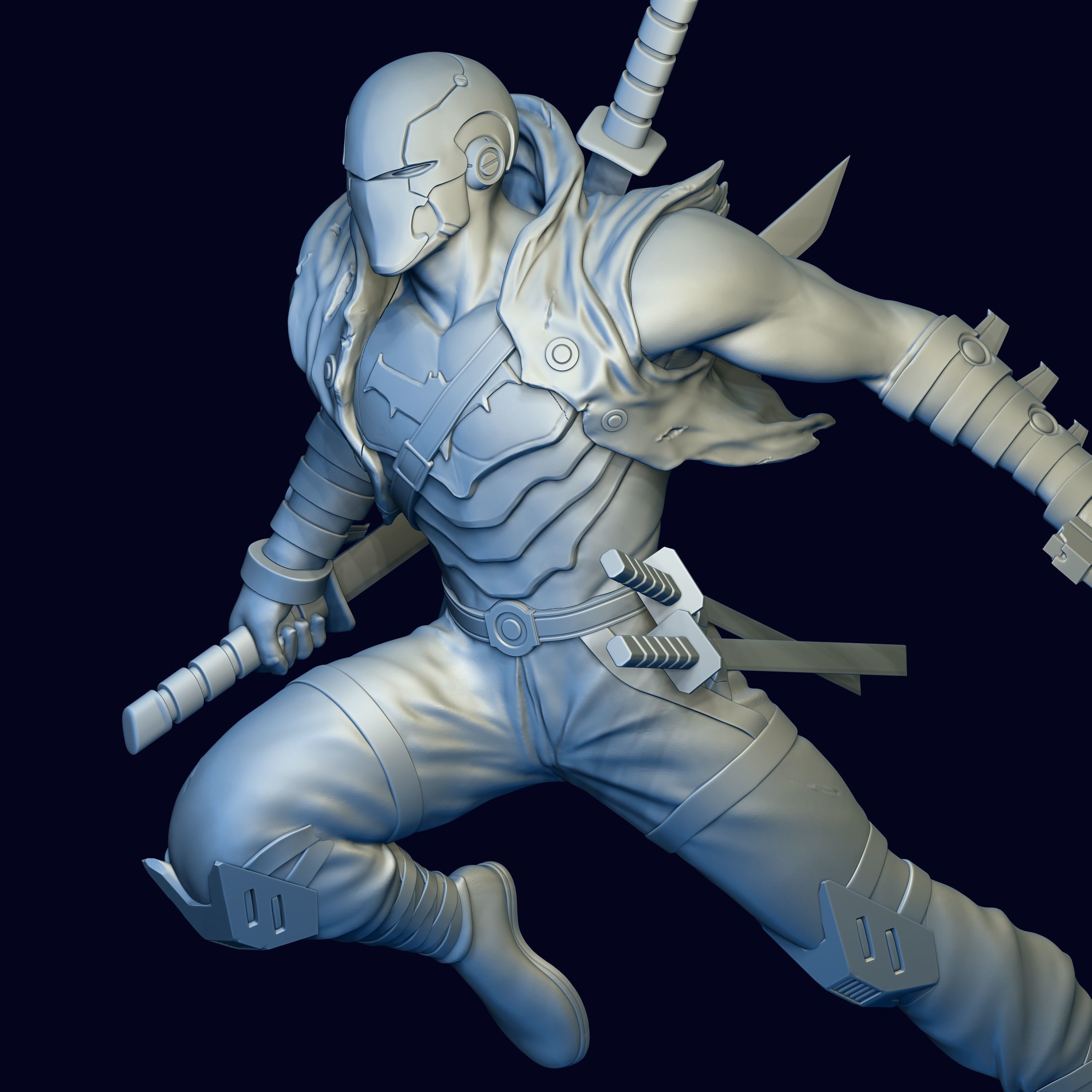 Red Ronin 3D model 3D printable | CGTrader