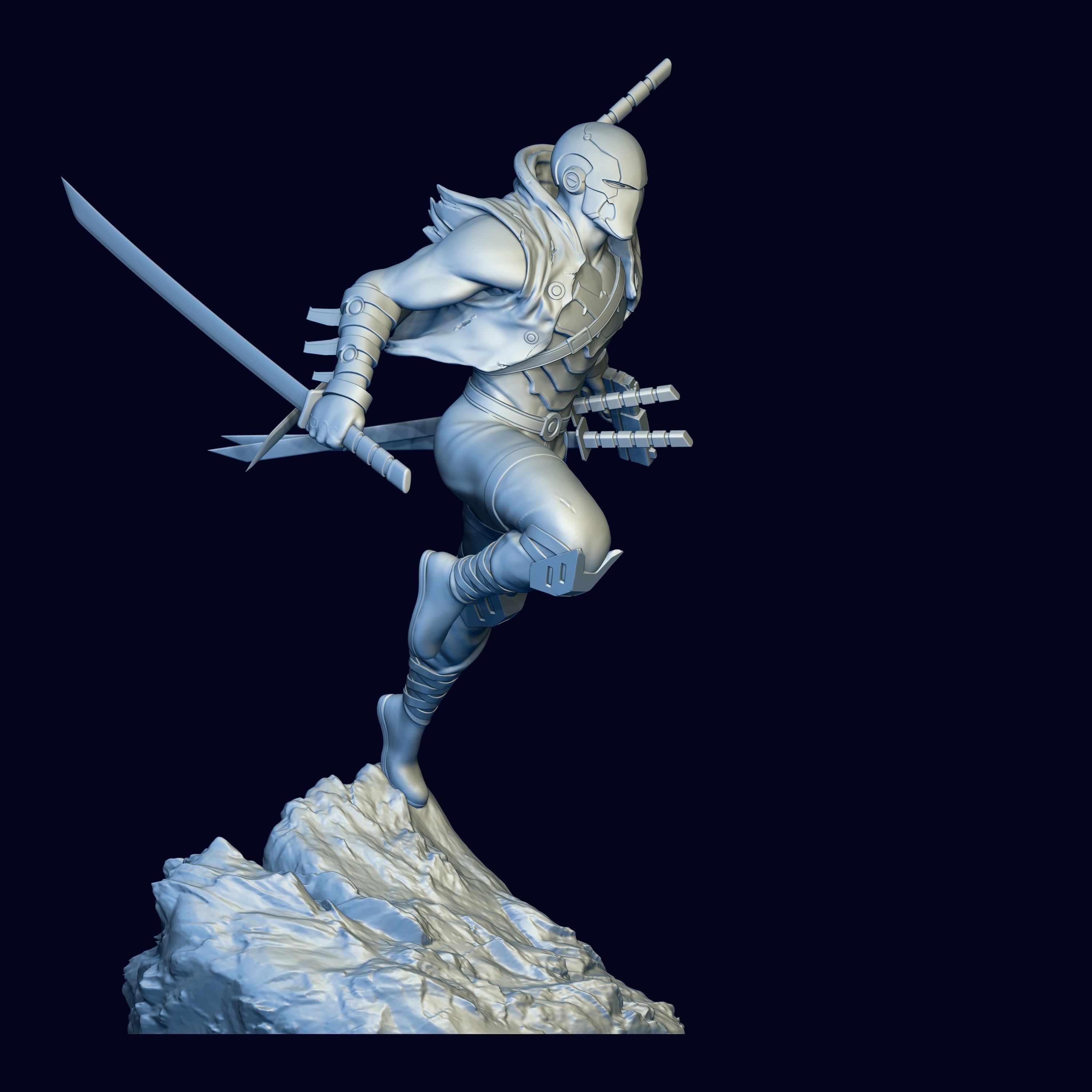 Red Ronin 3D model 3D printable | CGTrader