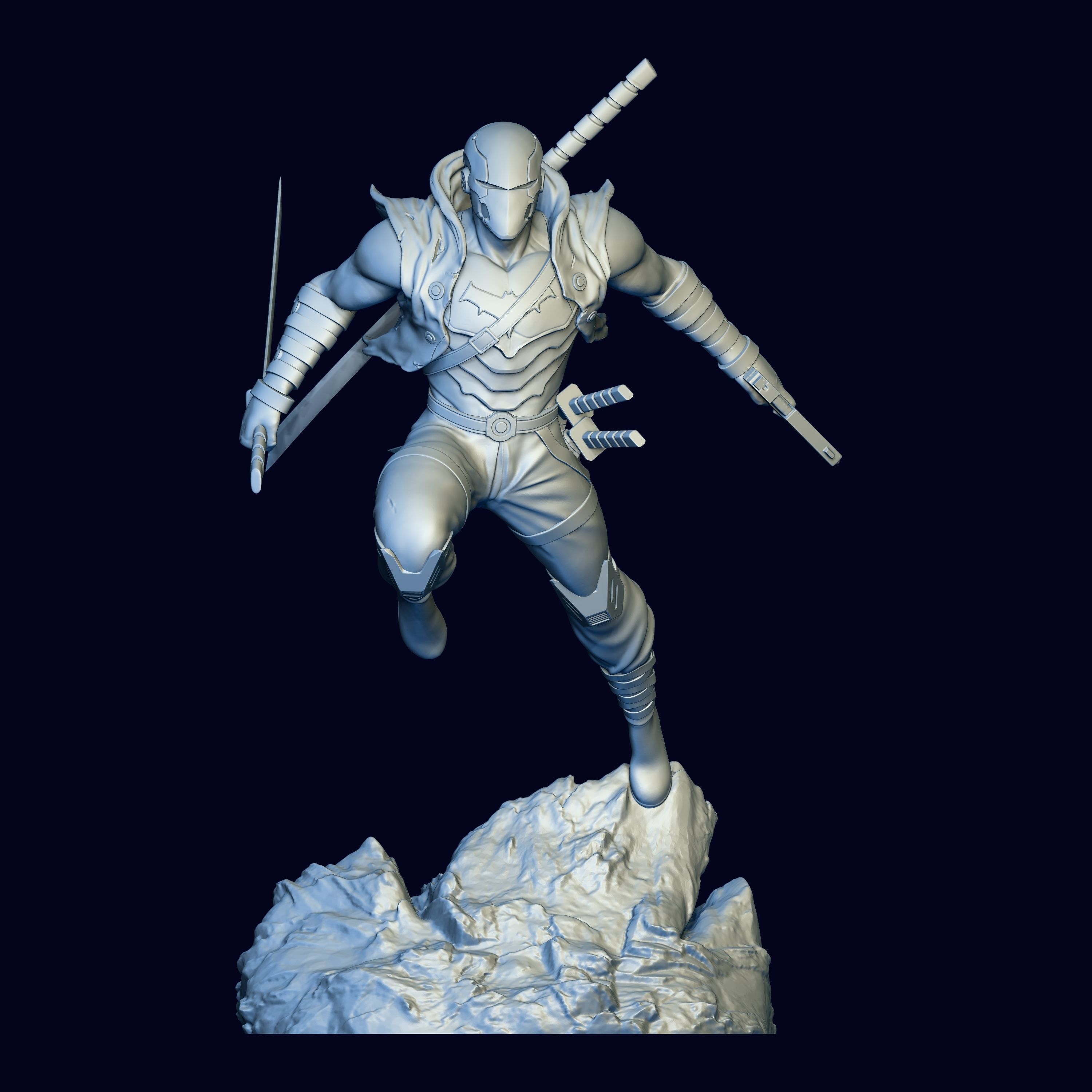 Red Ronin 3D model 3D printable | CGTrader