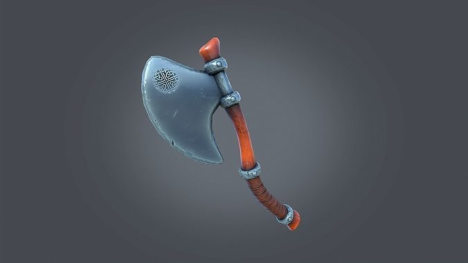 3D model Stylized Axe Low-poly 3D model VR / AR / low-poly | CGTrader