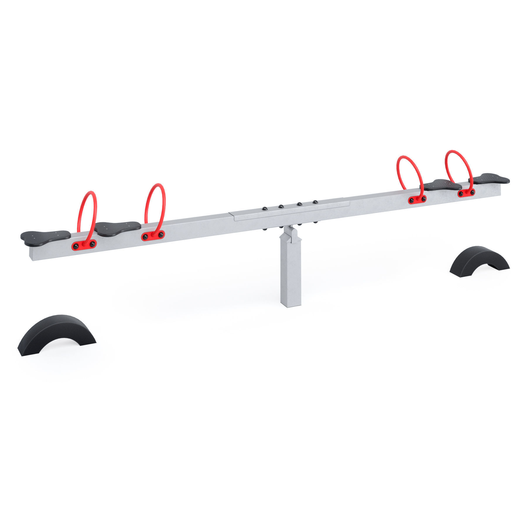 Swing-balancers Kompan with 4 seats 3D model | CGTrader