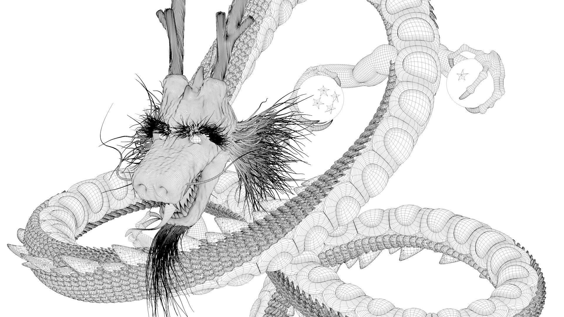 Shenron from Dragon Ball 3D model | CGTrader