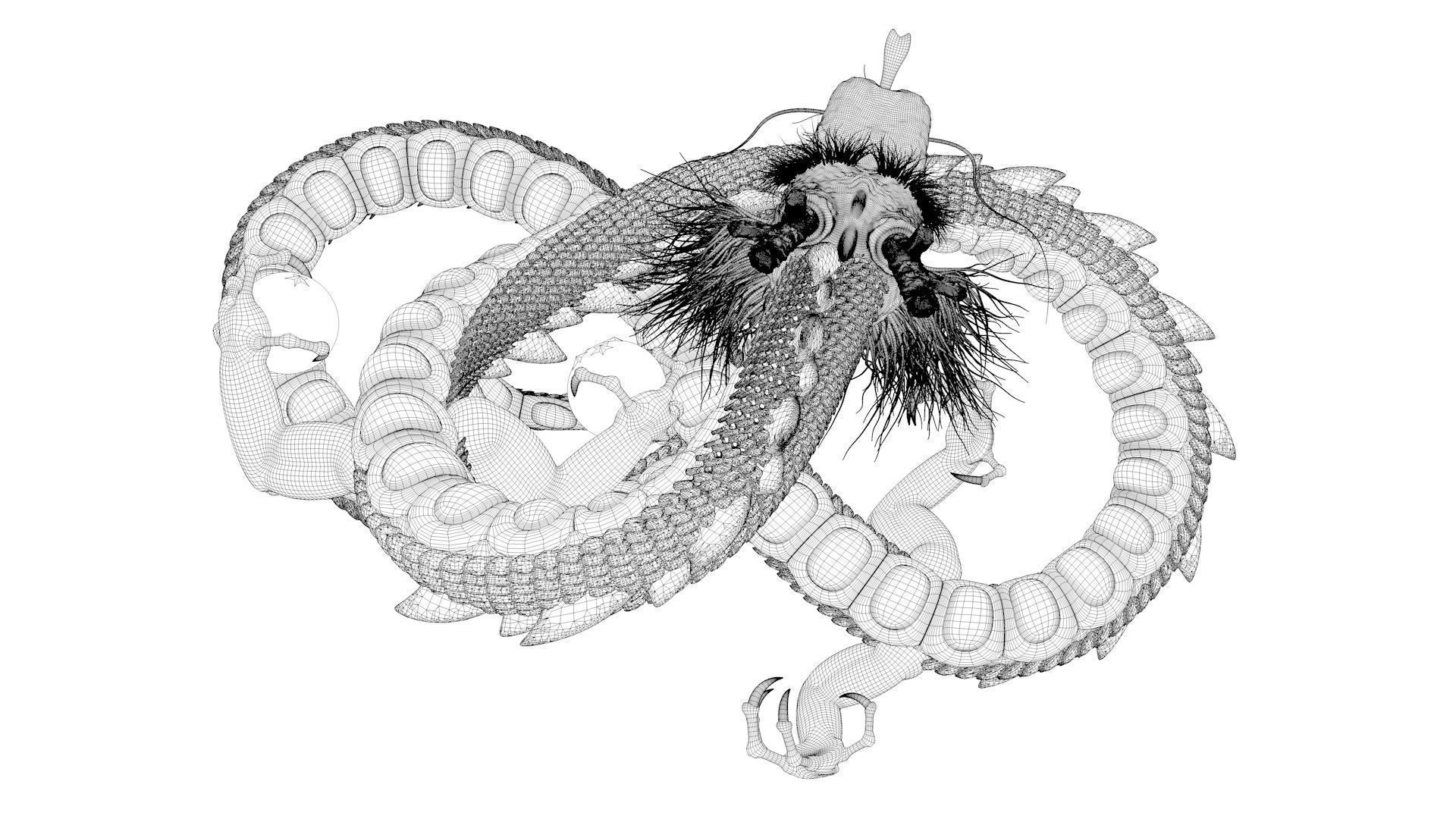 Shenron from Dragon Ball 3D model | CGTrader