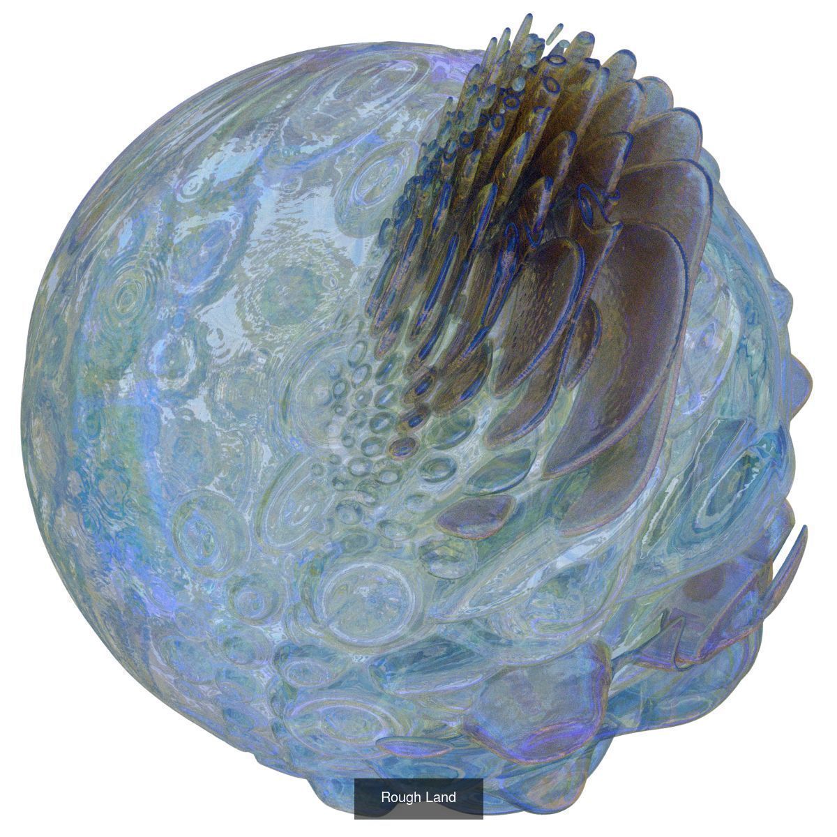 24 Blue Orbs 3D Model Collection | CGTrader