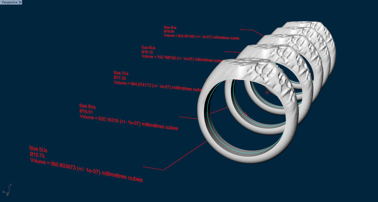 DRG RING 3D PRINTED MODEL 3D model 3D printable | CGTrader