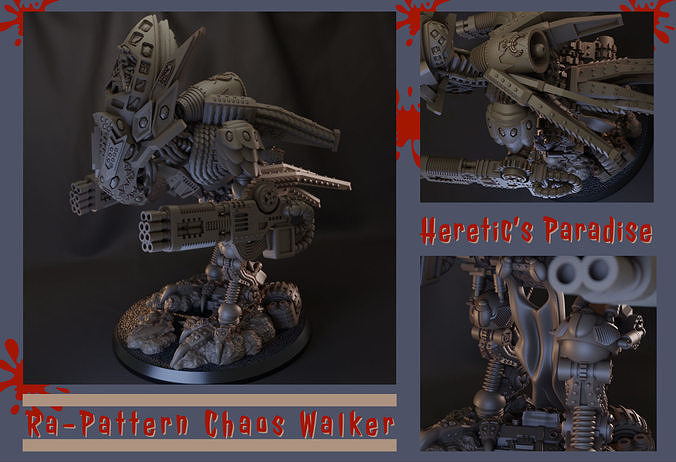 RA - Pattern Dreadnought 3D model 3D printable | CGTrader