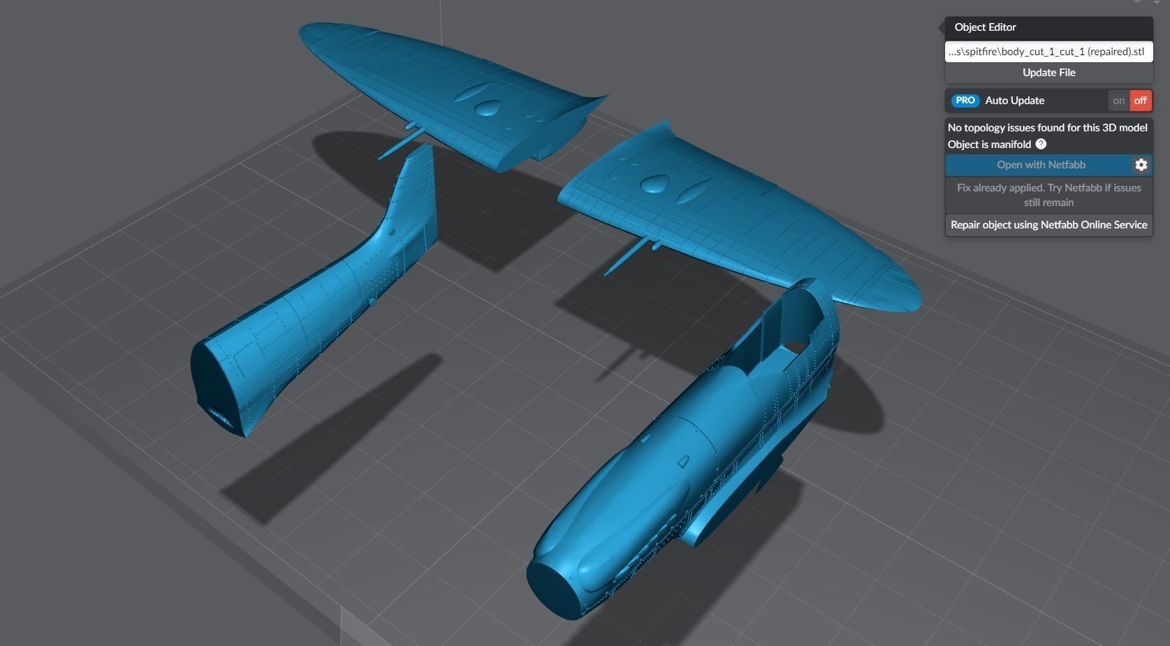 Spitfire scale model 3D model 3D printable | CGTrader