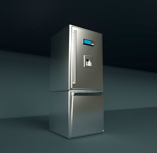 Fridge 3D model | CGTrader