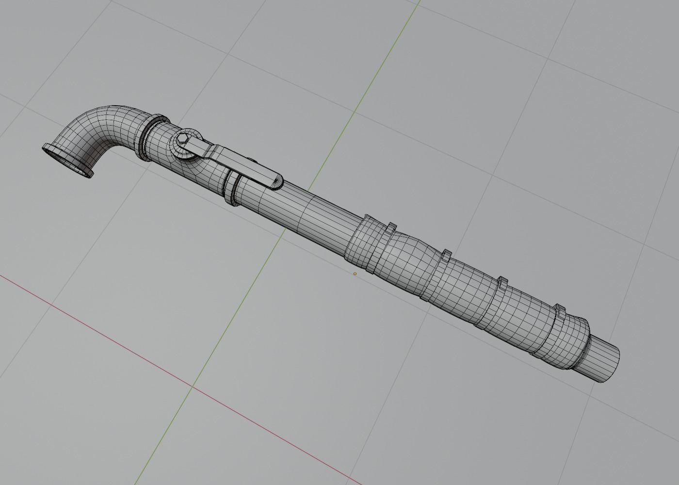 3D model Pipe Mele Weapon VR / AR / low-poly | CGTrader