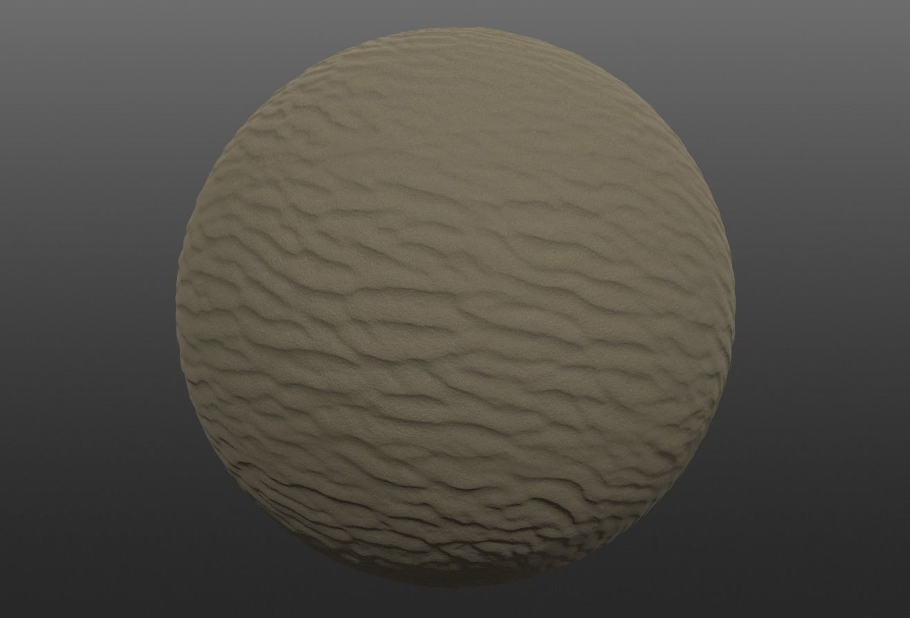 Seamless Rippled Darken Sea Sand Texture | CGTrader