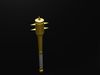 3D model Battle mace - gold edition VR / AR / low-poly | CGTrader