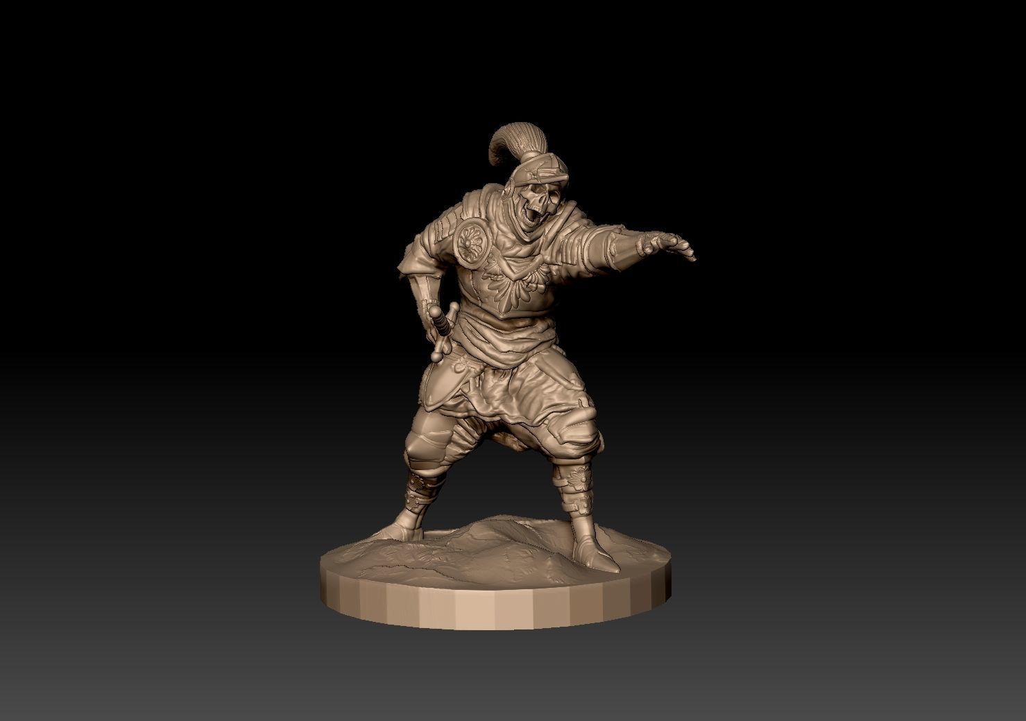 Skeleton Knight 3D model 3D printable | CGTrader