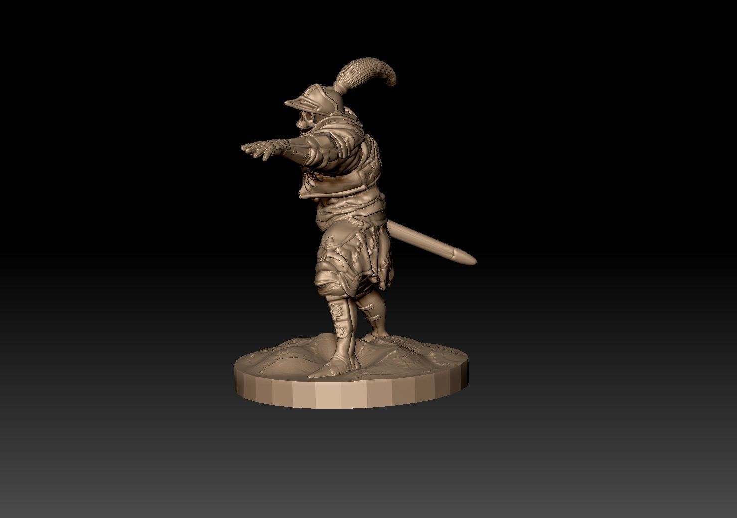 Skeleton Knight 3D model 3D printable | CGTrader