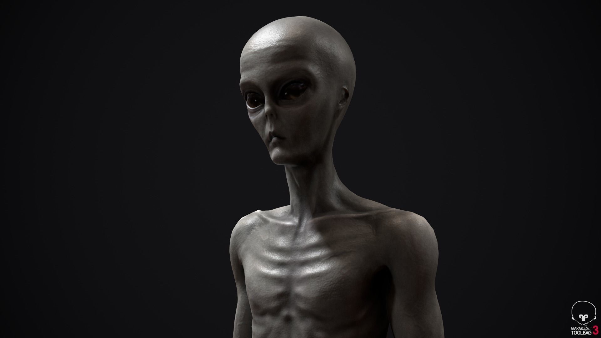 3D model Alien VR / AR / low-poly | CGTrader