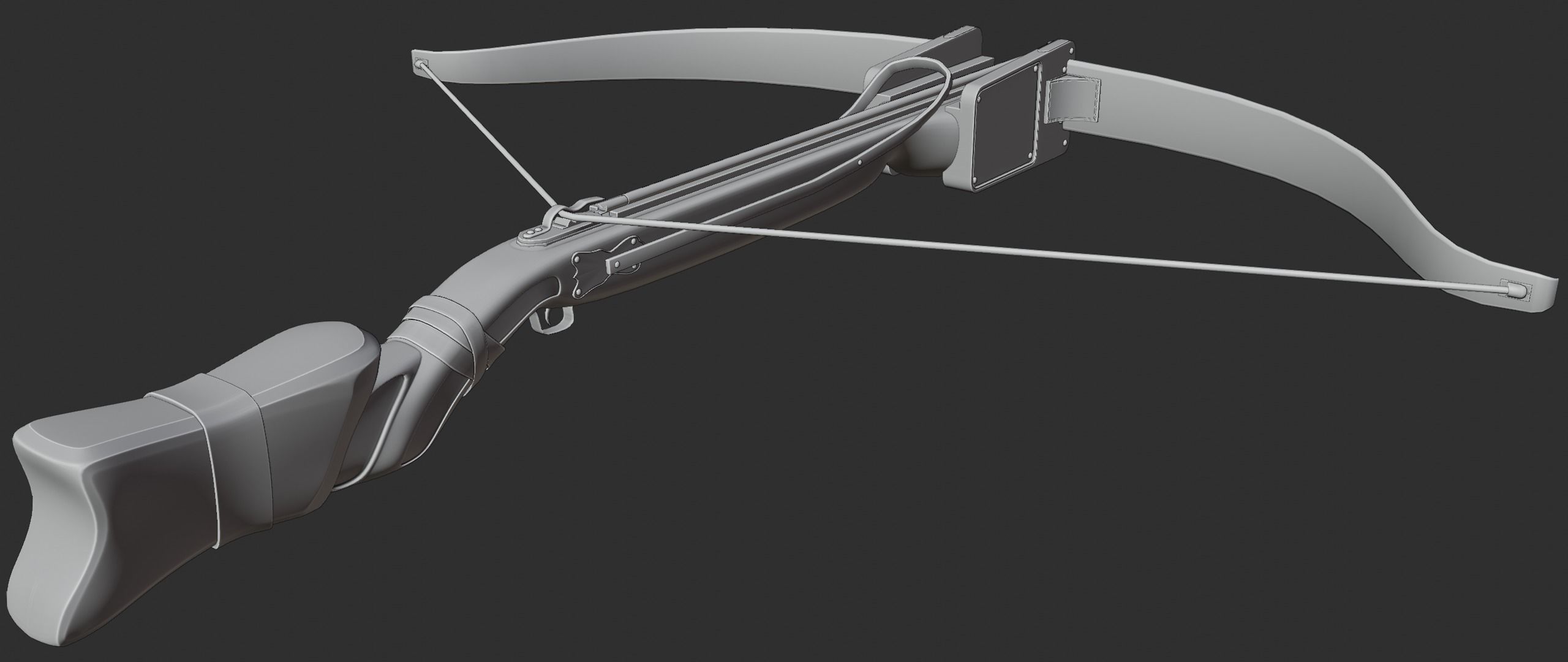 Crossbow free VR / AR / low-poly 3D model | CGTrader