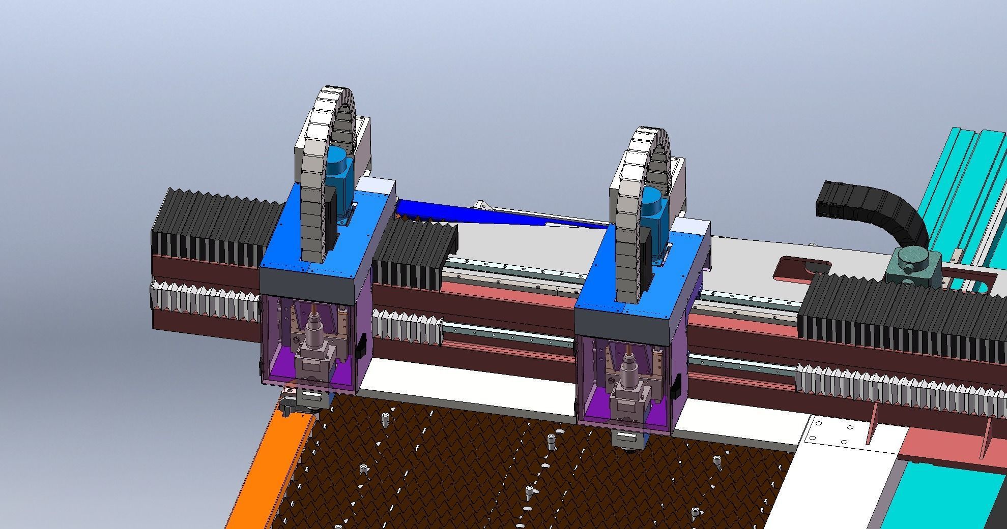 Laser cutting machine 3D model | CGTrader