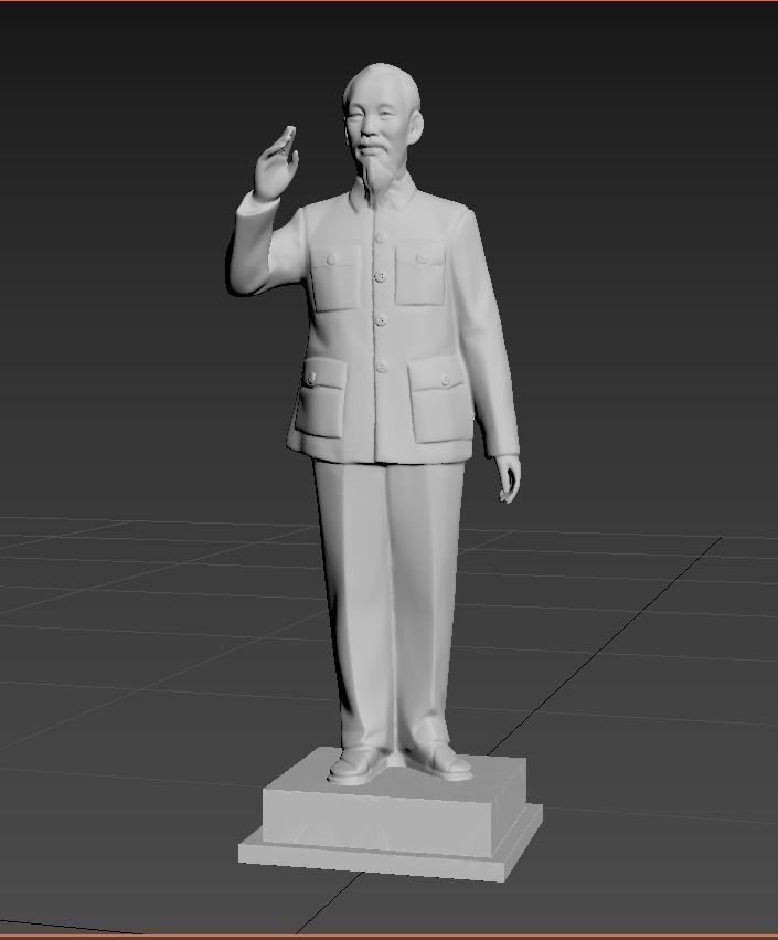 Tuong Dai Bac Ho - Uncle Ho 3D model | CGTrader