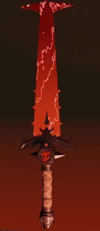 DOOM Eternal Crucible Sword 3D model animated rigged | CGTrader