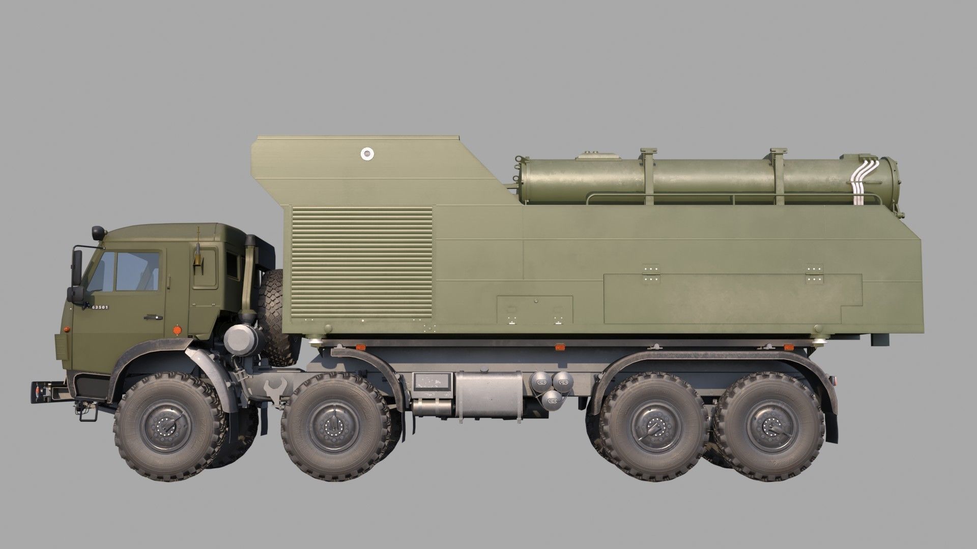 Rubezh-ME Coastal defense missile system 3D model | CGTrader