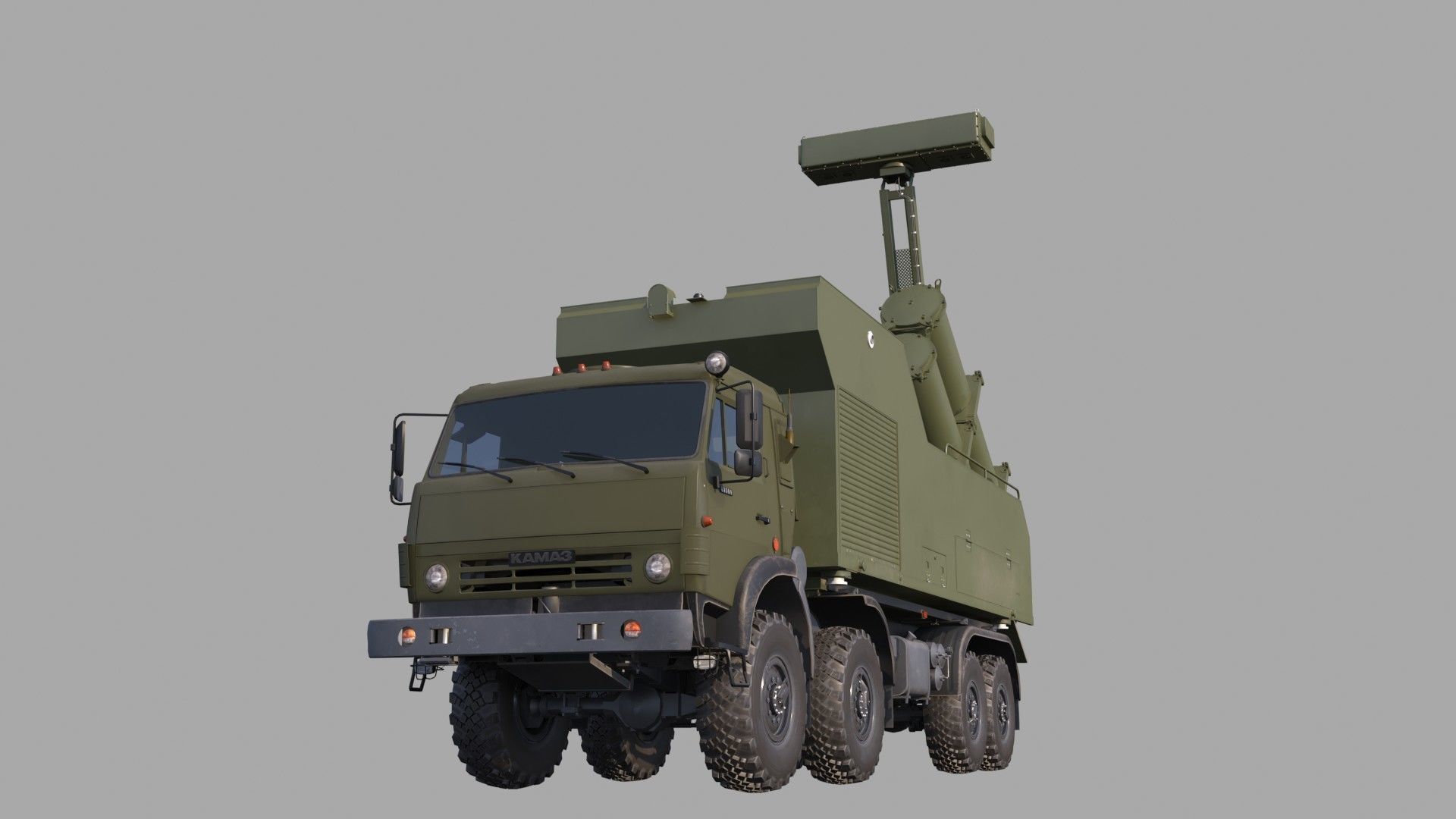 Rubezh-ME Coastal defense missile system 3D model | CGTrader