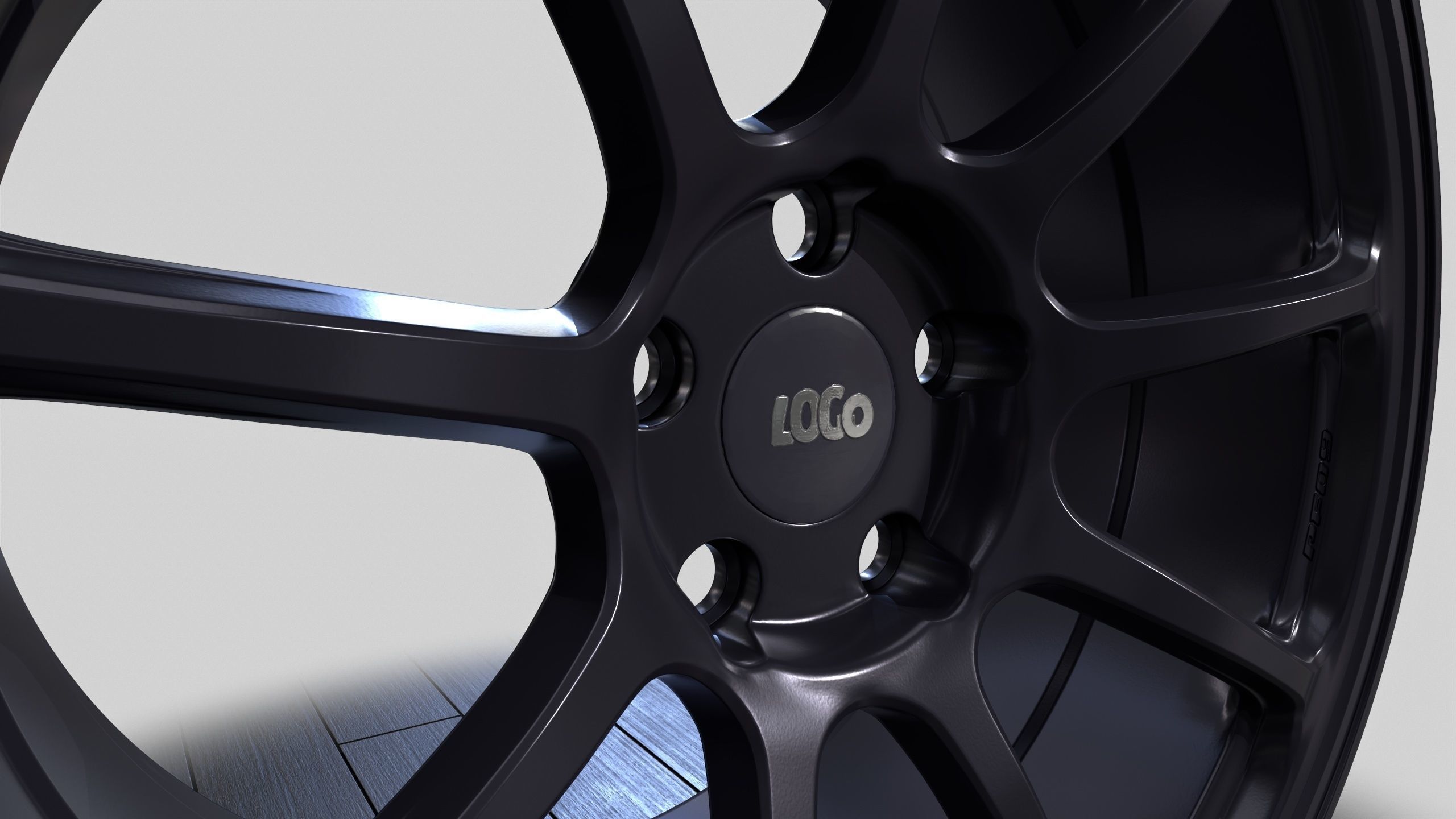 3D model Enkei RF09 VR / AR / low-poly | CGTrader