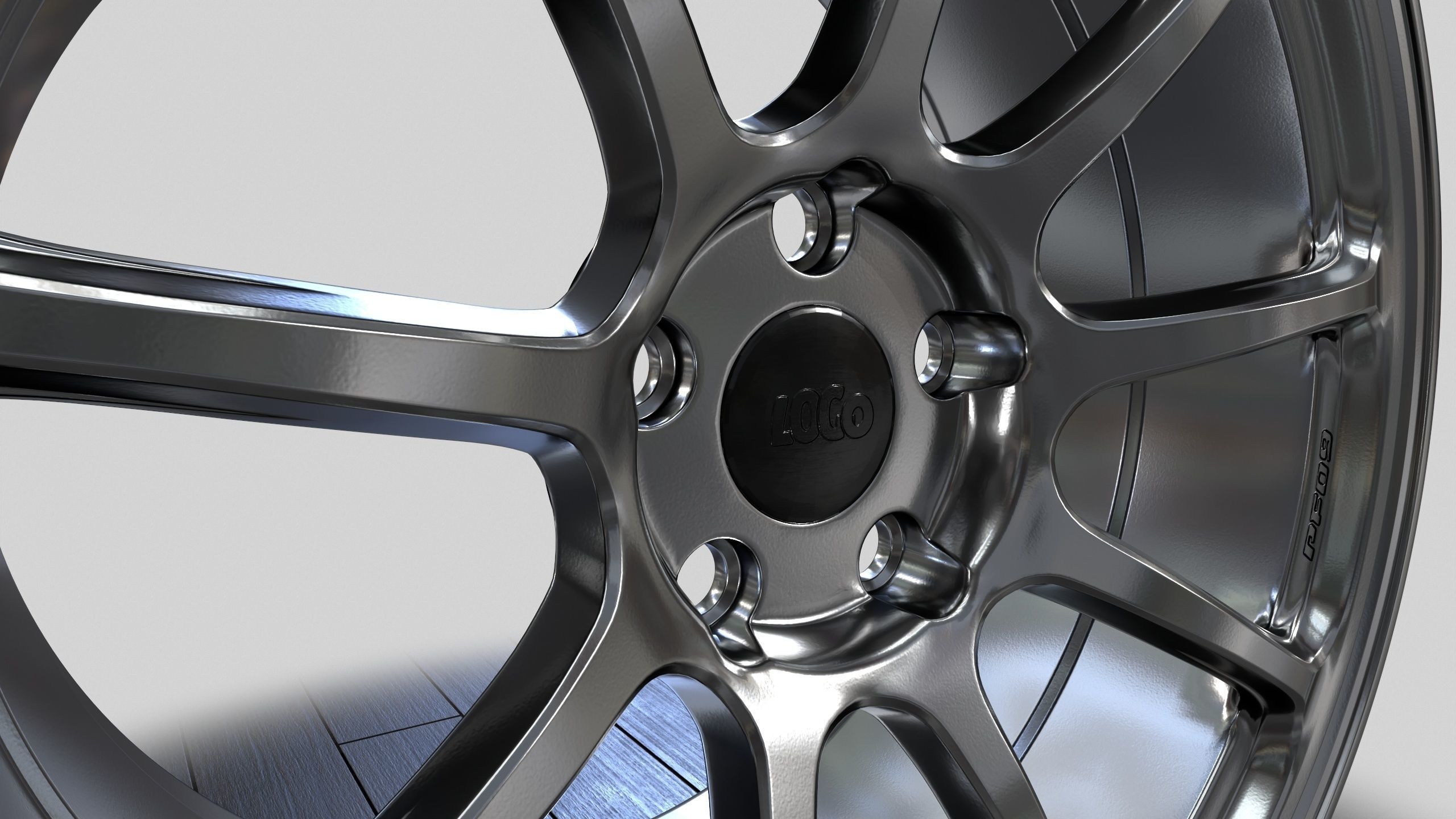 3D model Enkei RF09 VR / AR / low-poly | CGTrader