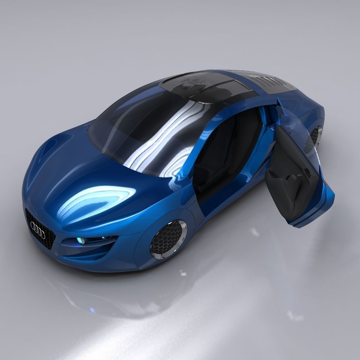 Audi RSQ Concept 3D model | CGTrader