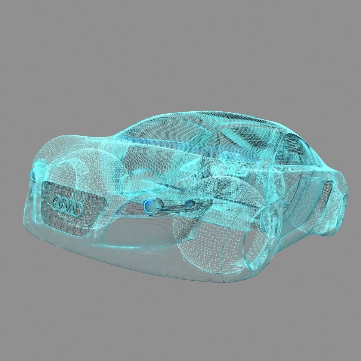 Audi RSQ Concept 3D model | CGTrader