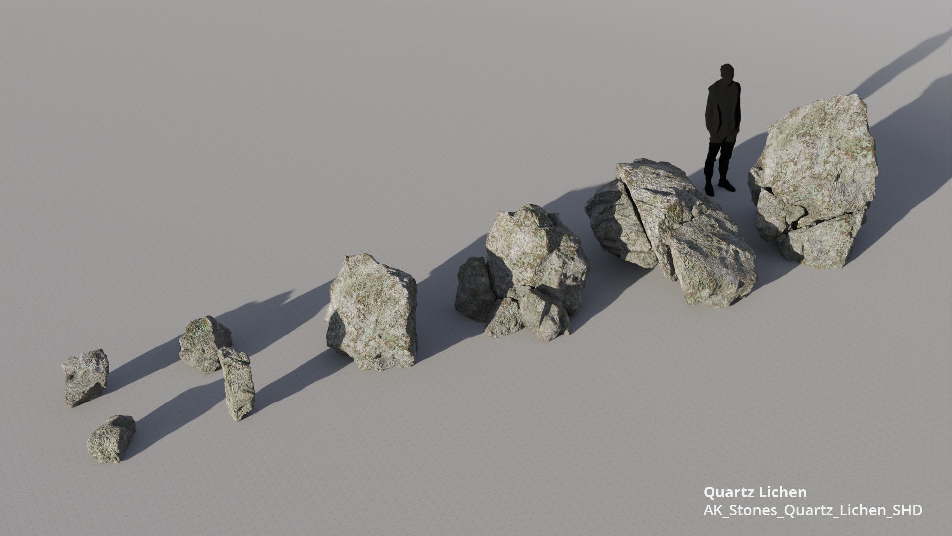 3D model Moss Biome Ground Scatter - 3D AssetKit PBR VR / AR / low-poly ...