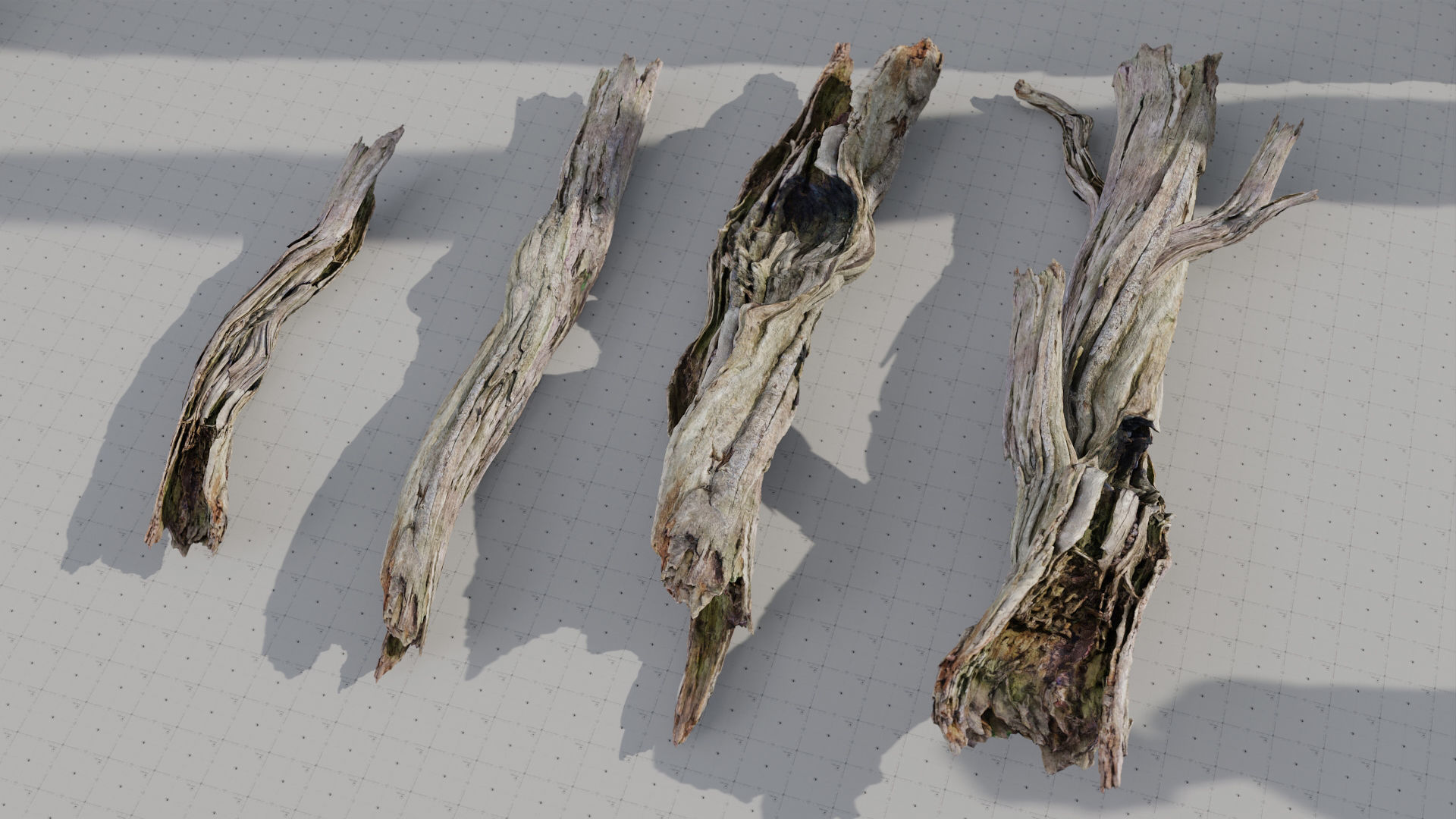 3D model Moss Biome Ground Scatter - 3D AssetKit PBR VR / AR / low-poly ...