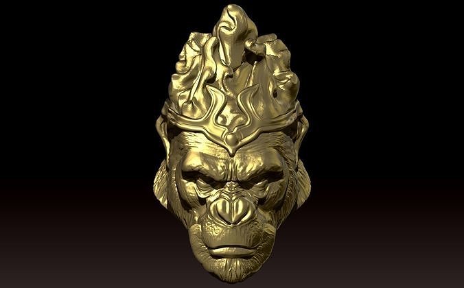 Monkey king 3D model 3D printable | CGTrader