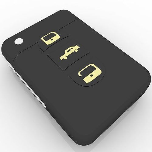 Car key 3D model | CGTrader