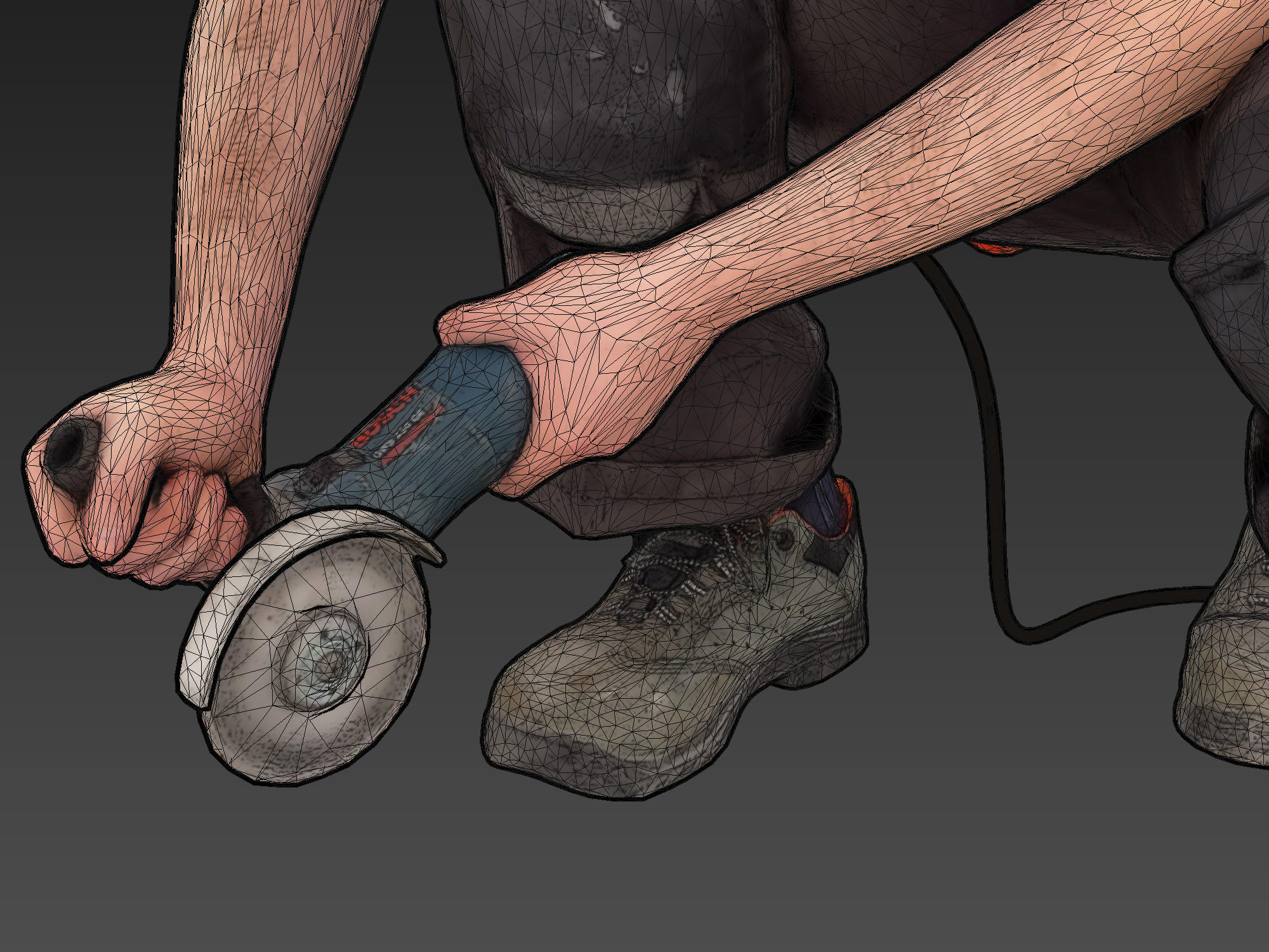 Stylized Construction Worker 3D model | CGTrader