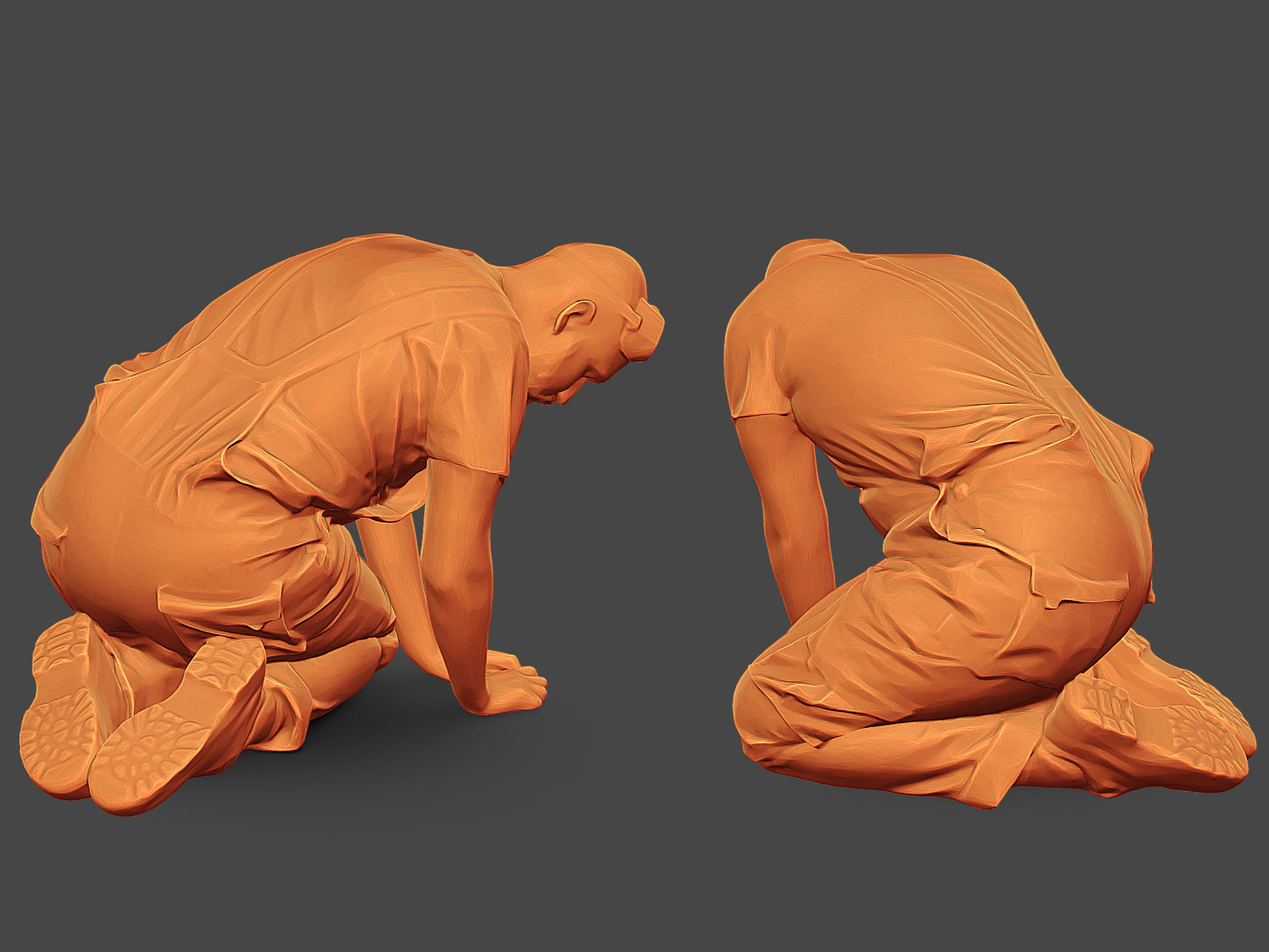 Stylized Construction Worker 3D model | CGTrader