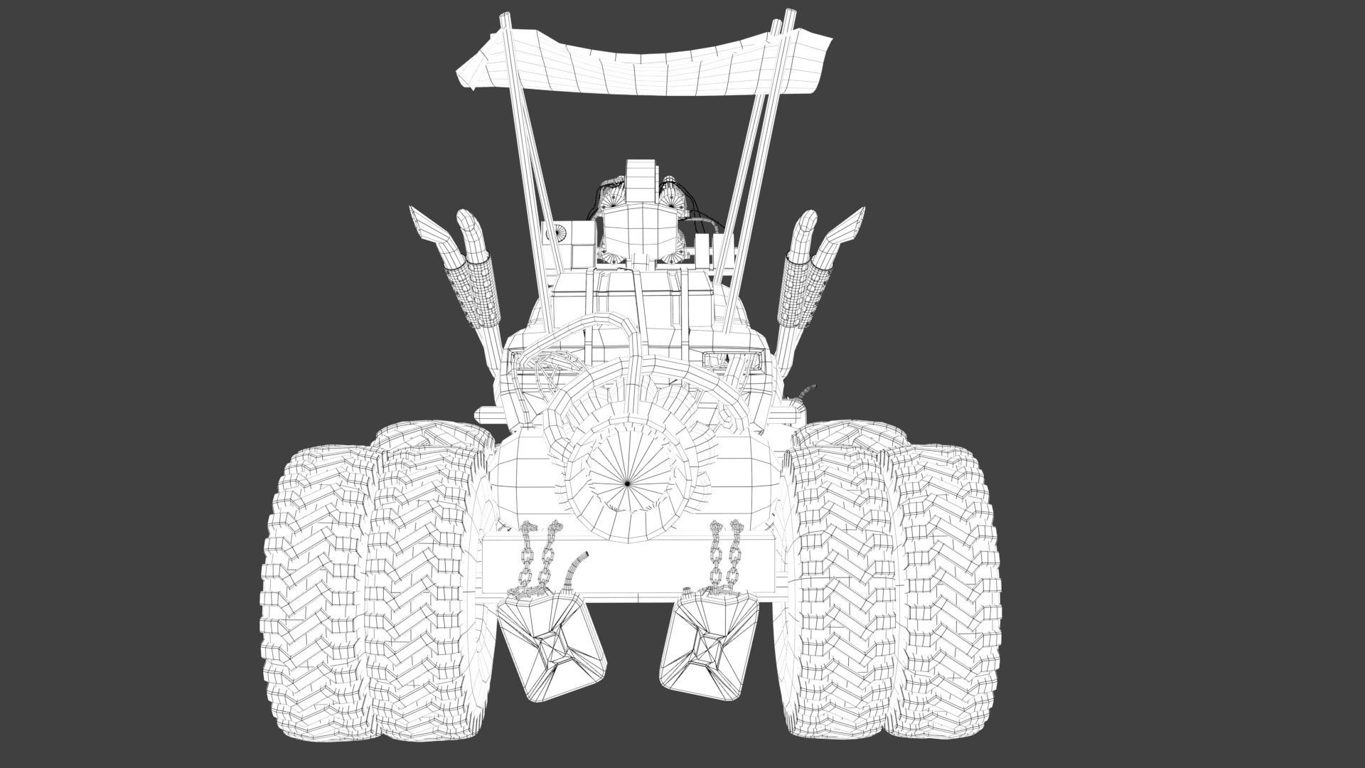 Mad max concept car 3D model | CGTrader