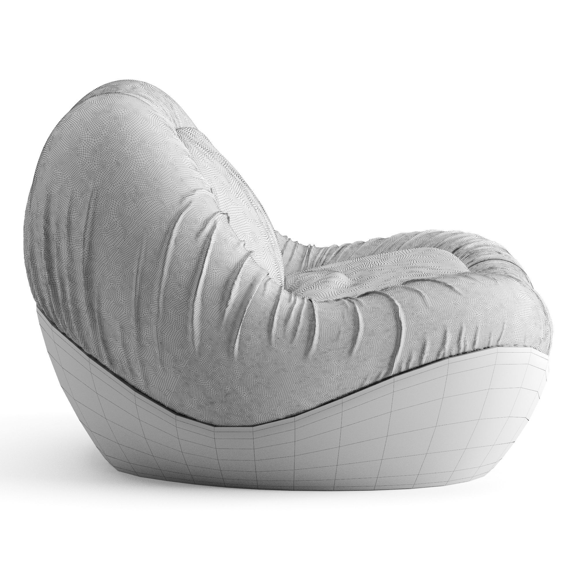 Baxter Barret Armchair 3D model | CGTrader