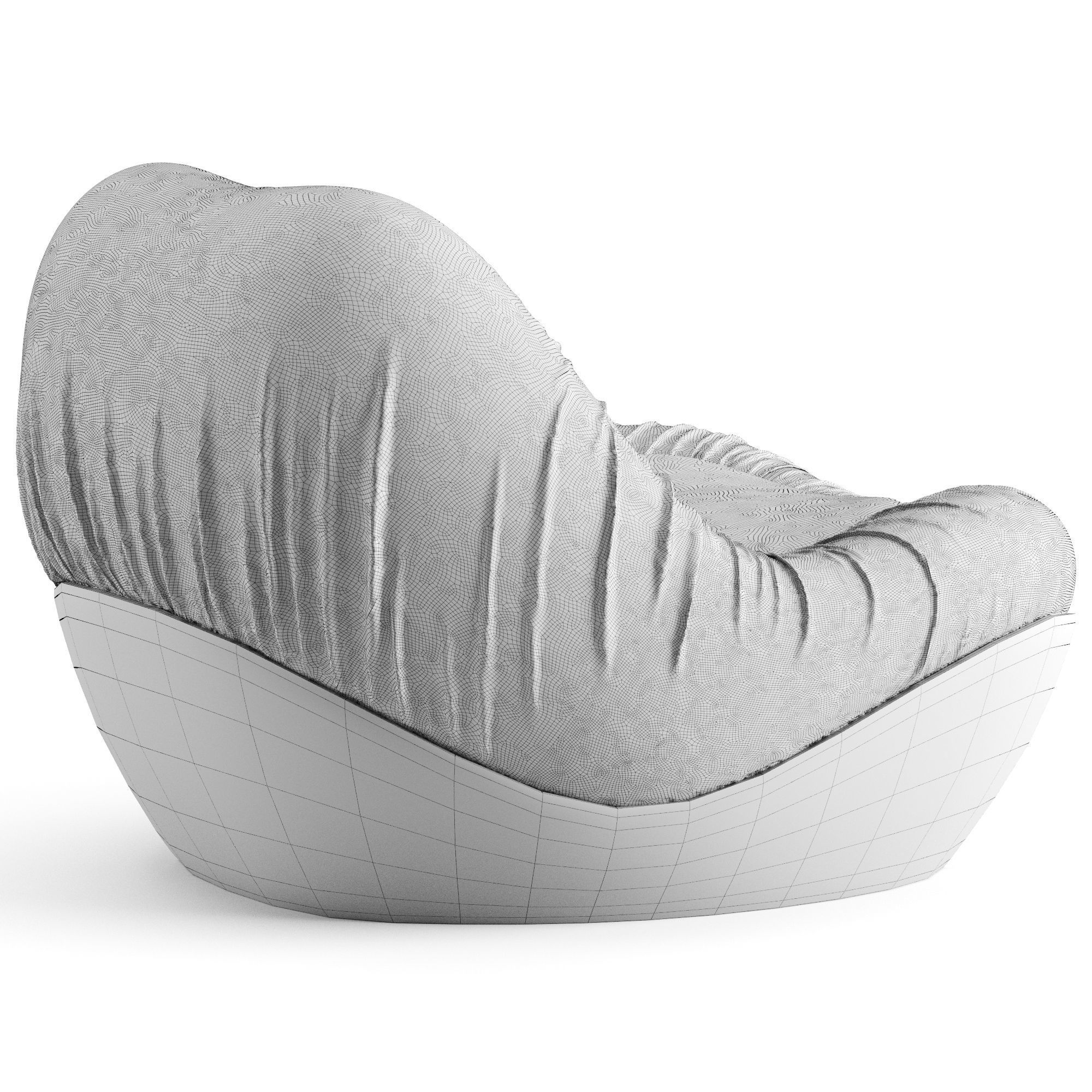 Baxter Barret Armchair 3D model | CGTrader